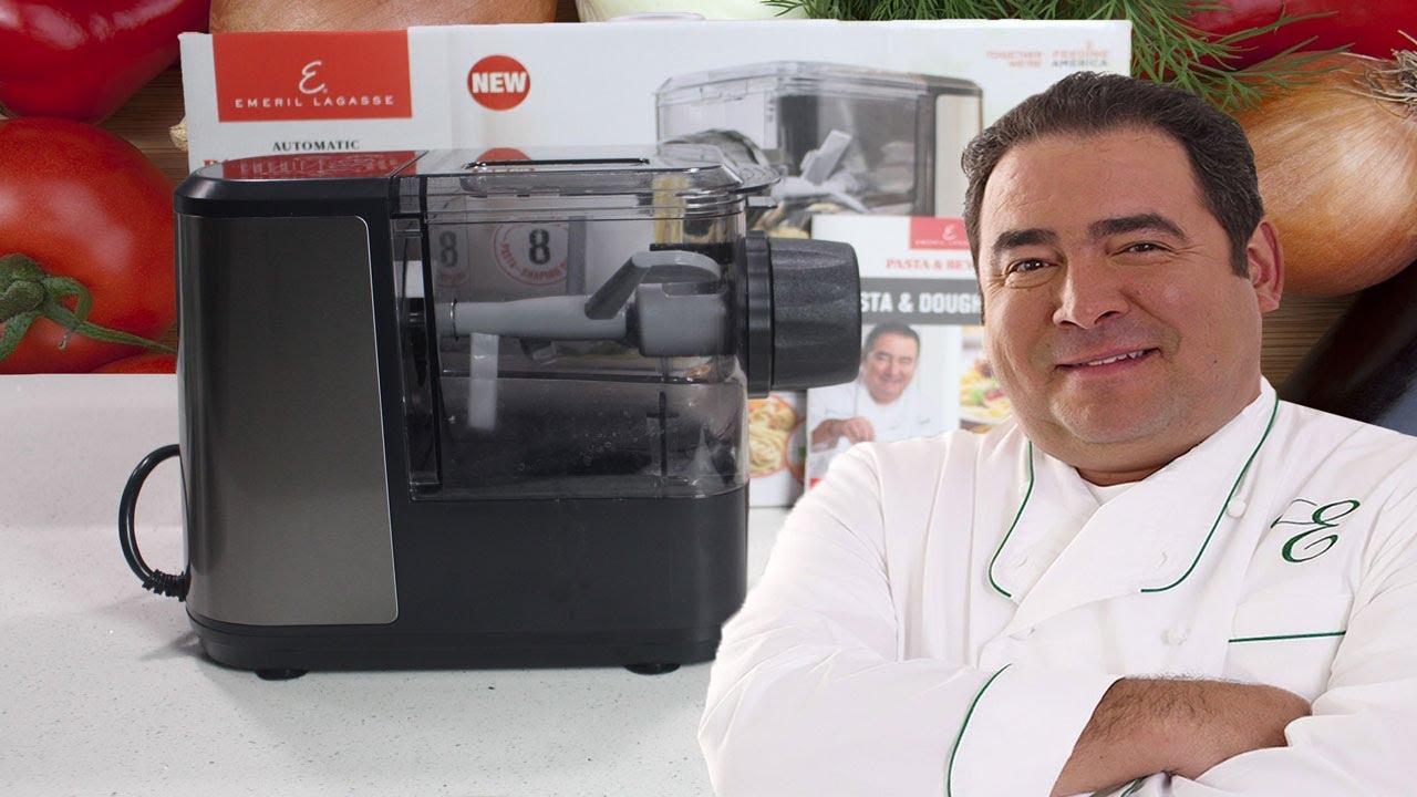 EMERIL'S PASTA & BEYOND - Pasta Maker and Juicer! - How to and Review ...
