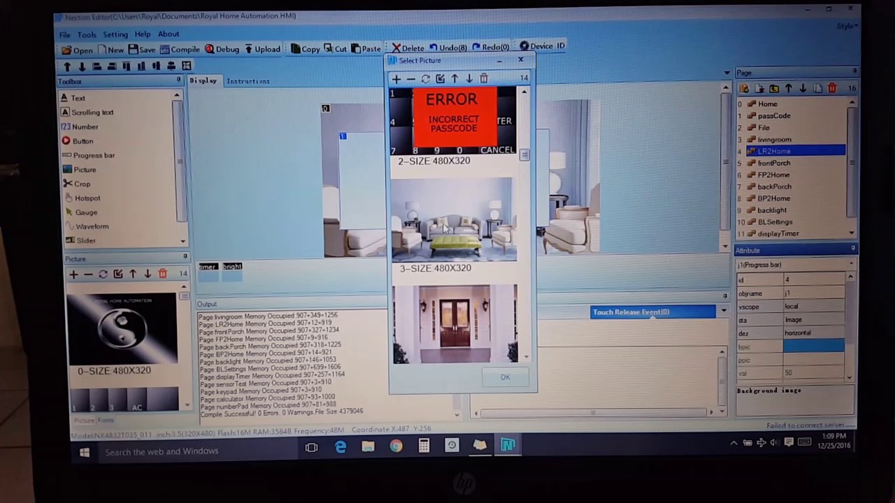 Nextion - Example Slider - YouTube
