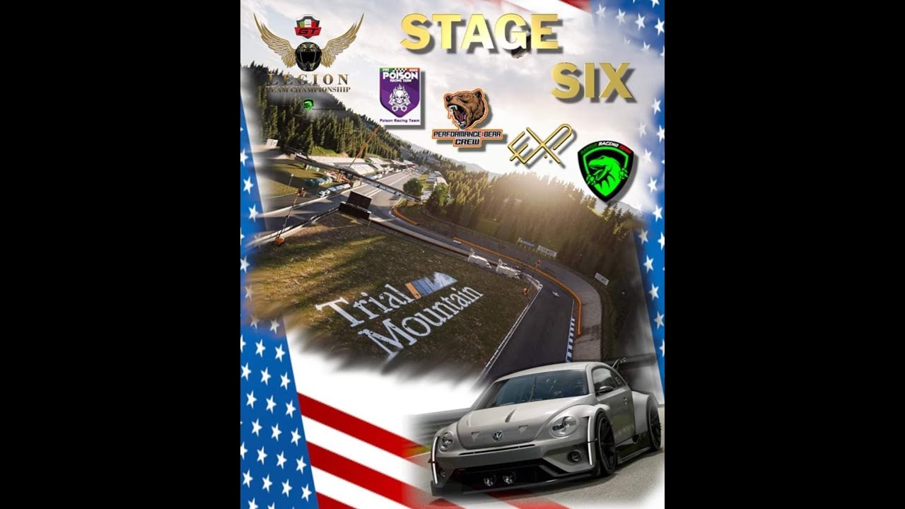 Legion Team Championship - STAGE 6 - TRIAL MOUNTAIN - LOBBY GT AM - YouTube