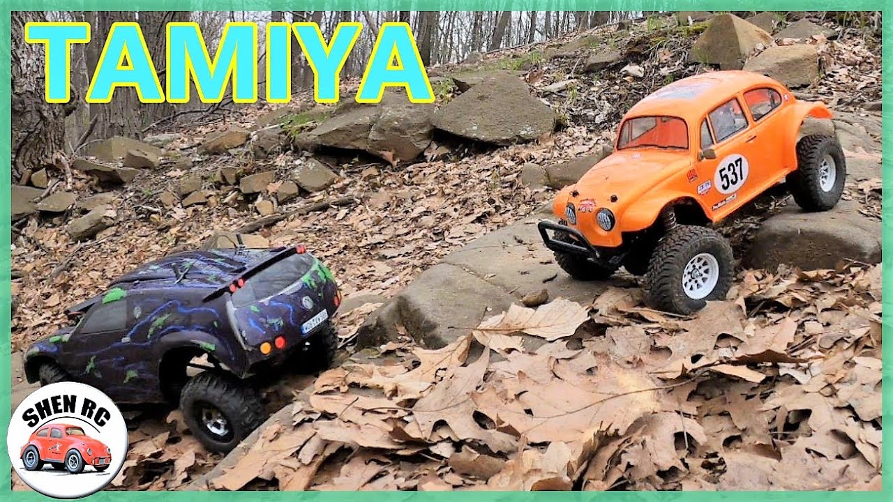Tamiya CC02 VS CC01 Nice little rigs! - YouTube