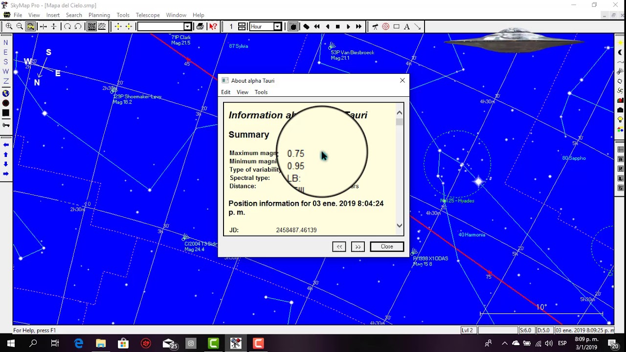 Sky Map Pro 11 - YouTube