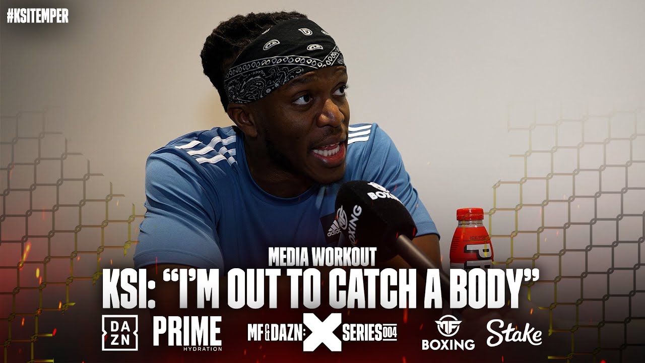 "I'M OUT TO CATCH A BODY!" KSI READY TO UNLEASH AGAINST TEMPER - YouTube
