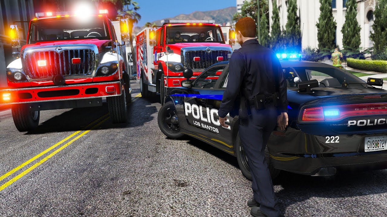 New Police Ambient Events (LSPDFR - 1091) - YouTube