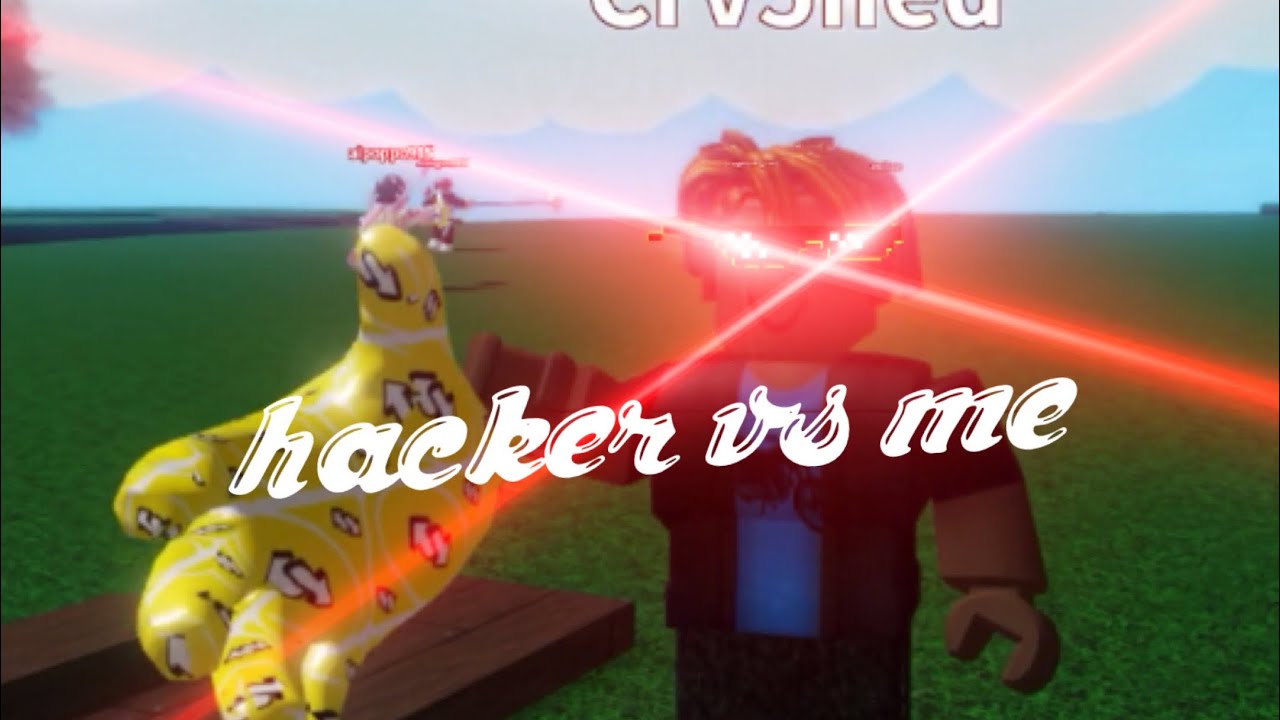 【roblox】hacker vs me (slap battles) - YouTube