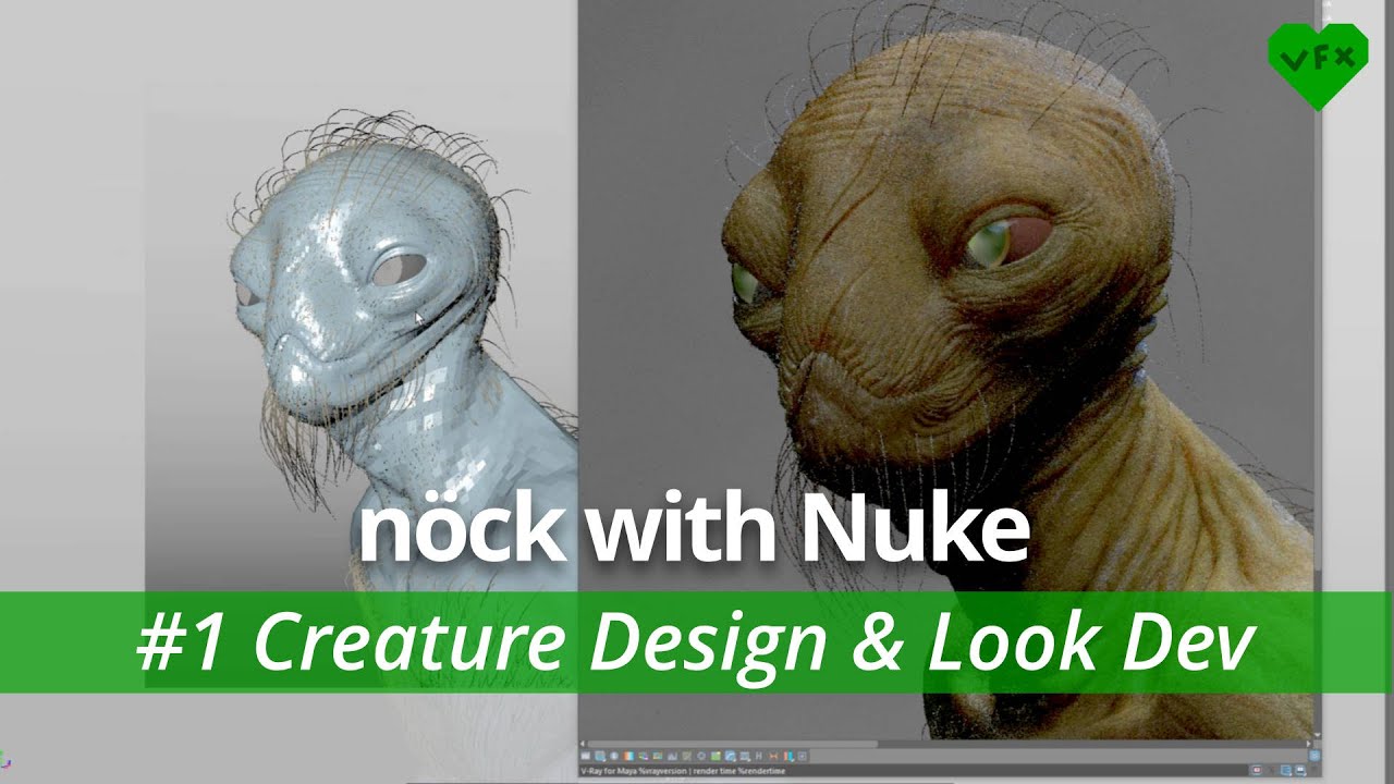 nöck with Nuke // #1 Creature Design & Look Dev - YouTube