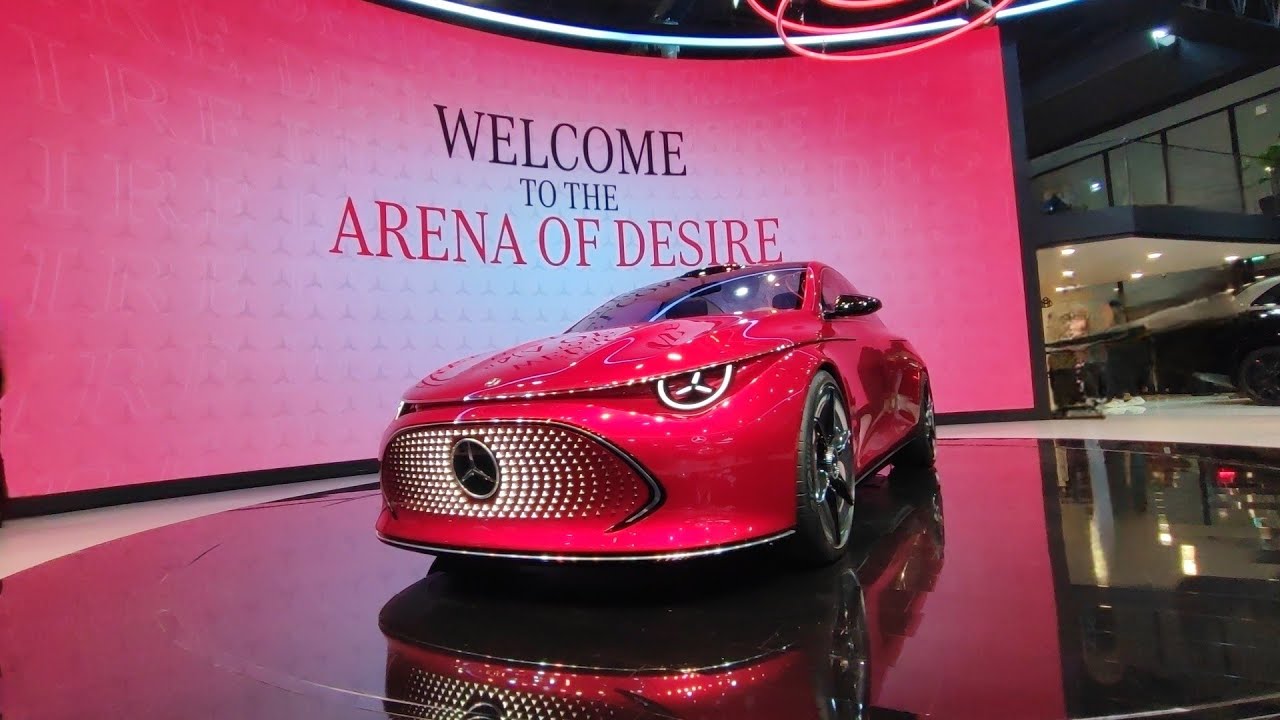 Mercedes Benz I Concept CLA class | Bharat Mobility Global Expo 2025 l ...