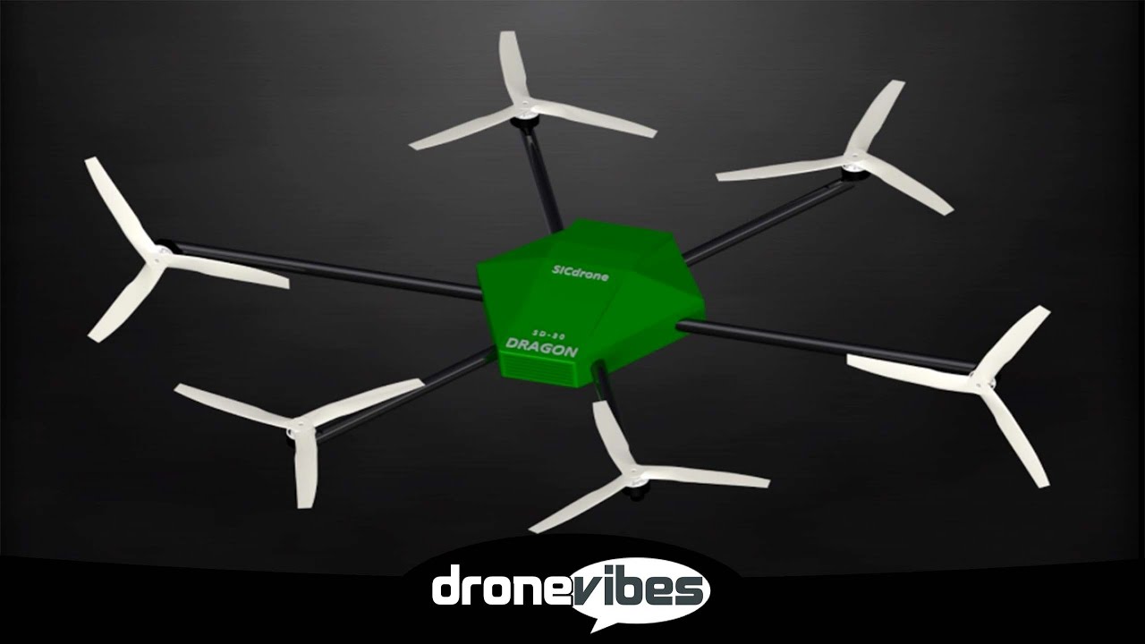 SicDrone - 100MPH Thrust Vectoring Heavy Lift Drone Solution ...