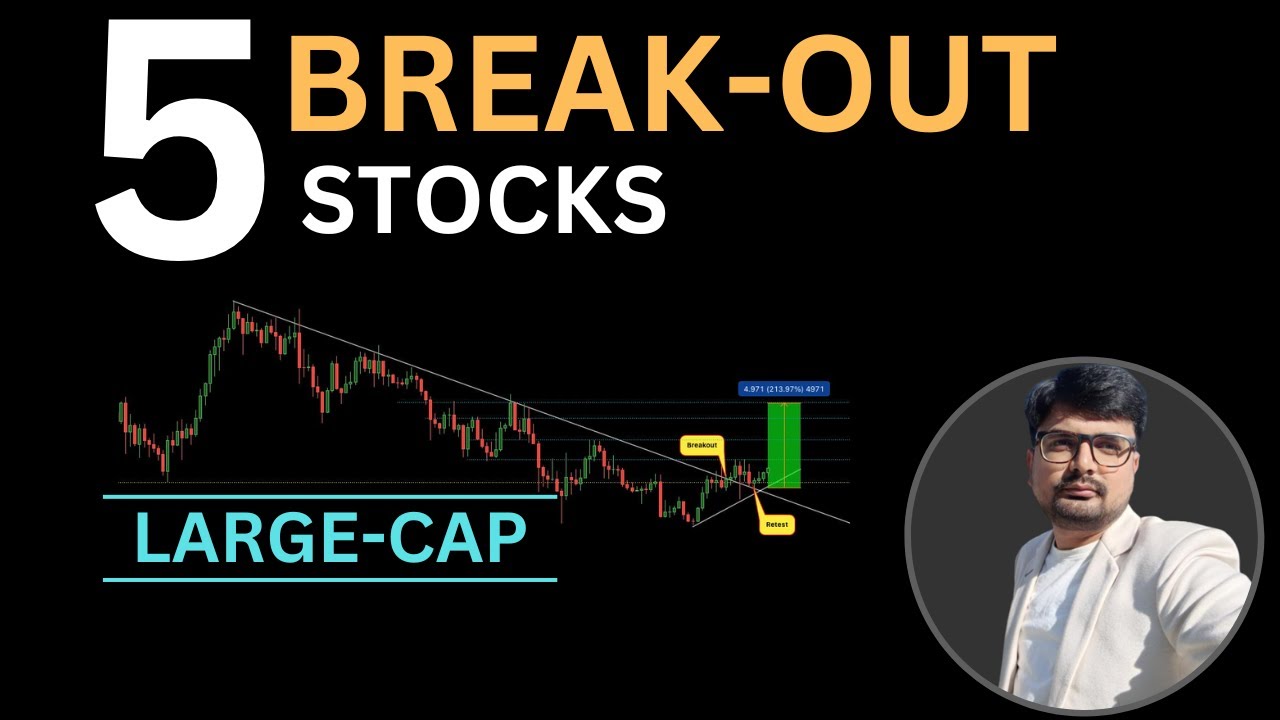 5 LARGE CAP BREAKOUT STOCKS TO BUY NOW FOR LONG TERM🔴 BREAKOUT STOCKS ...