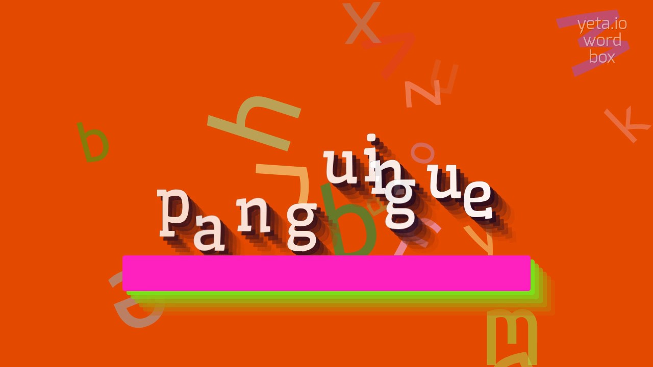 PANGUINGUE - HOW TO PRONOUNCE IT? #panguingue - YouTube