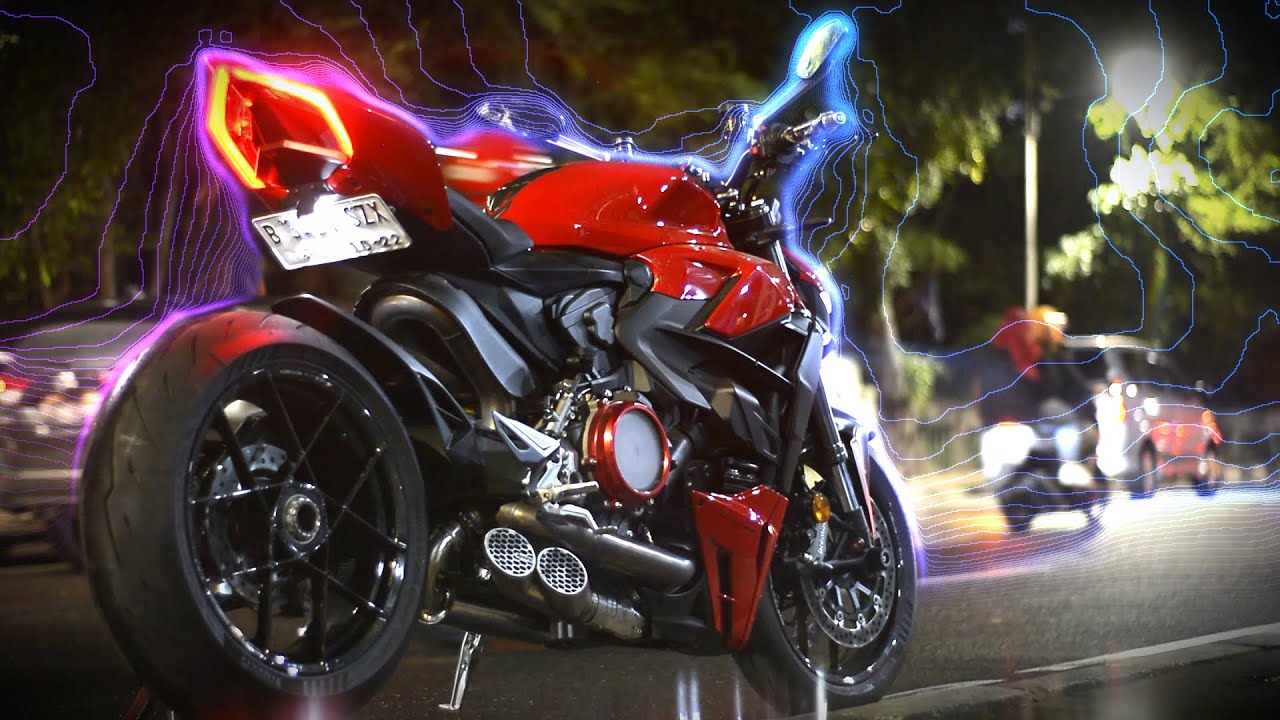 Sound Ducati Sfv2 STREETFIGHTER V2 with Knalpot Avionic Exhaust ...