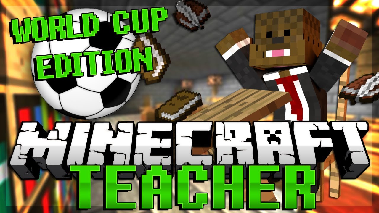 World Cup FIFA Soccer (Football) Edition Minecraft Teacher Minigame ...