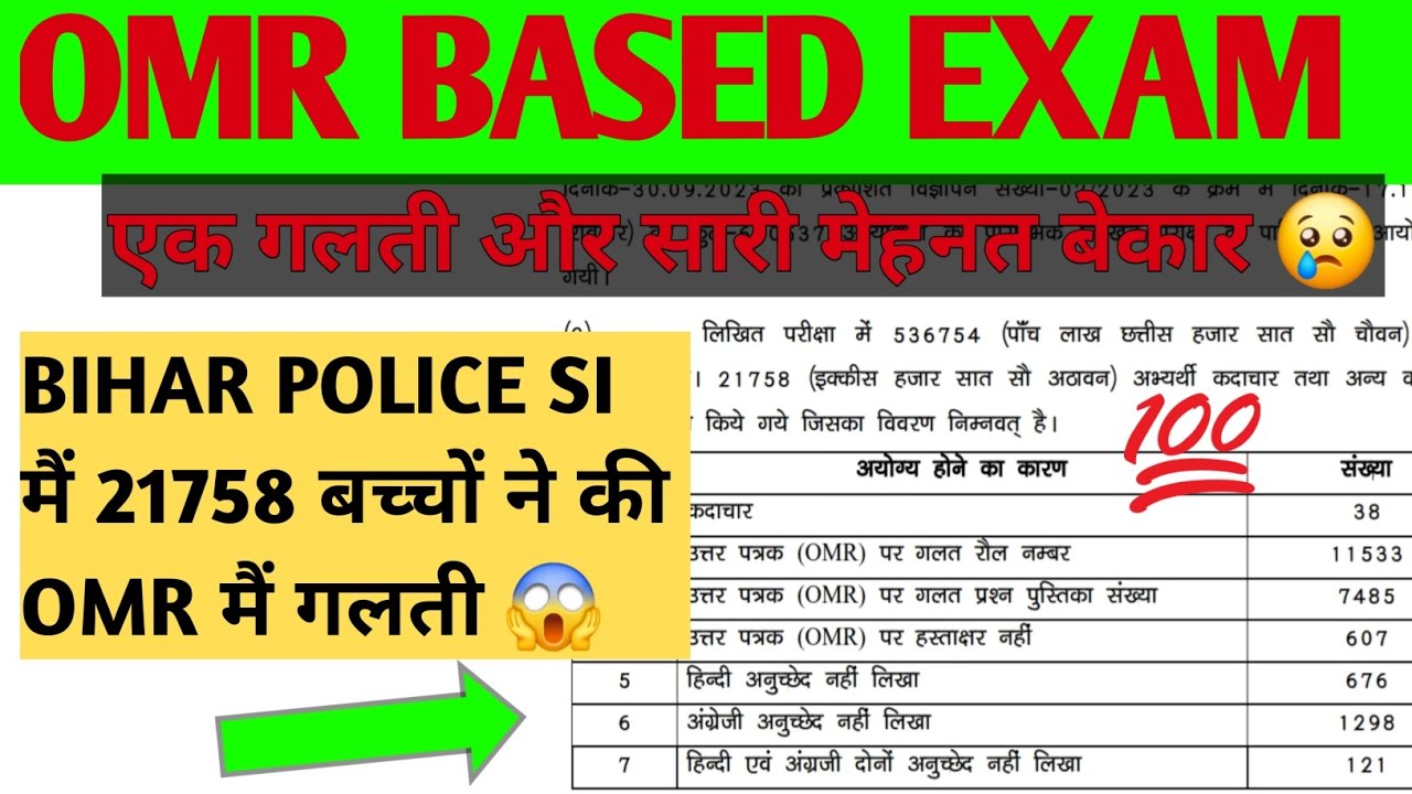 OMR SHEET KAISE BHAREN 😱🥺|| UP POLICE CONSTABLE MAI OMR SHEET KAISE ...