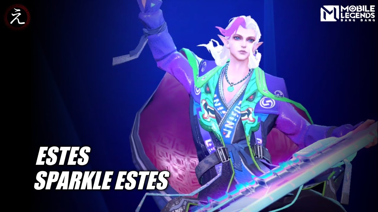 GAMEPLAY SPARKEL ESTES | NEW SKIN MLBB | MOBILE LEGENDS NEW SKIN - YouTube