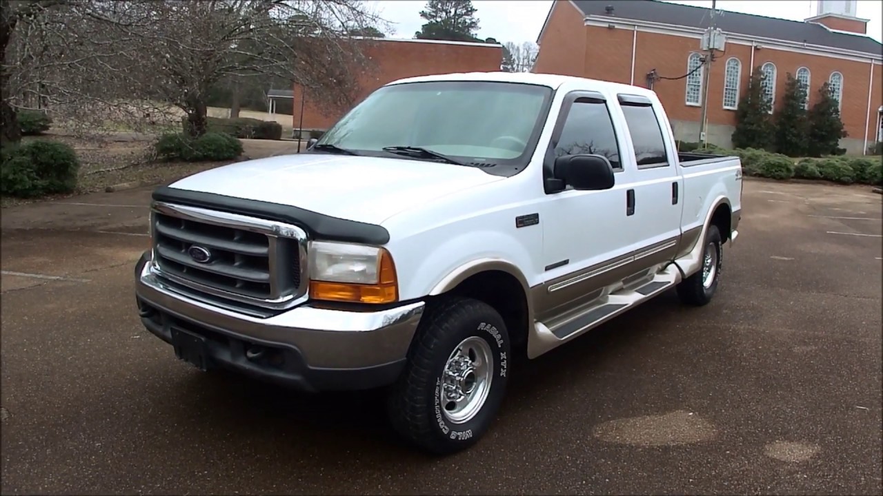 2000 Ford F250 Lariat 4x4 Test Drive - YouTube