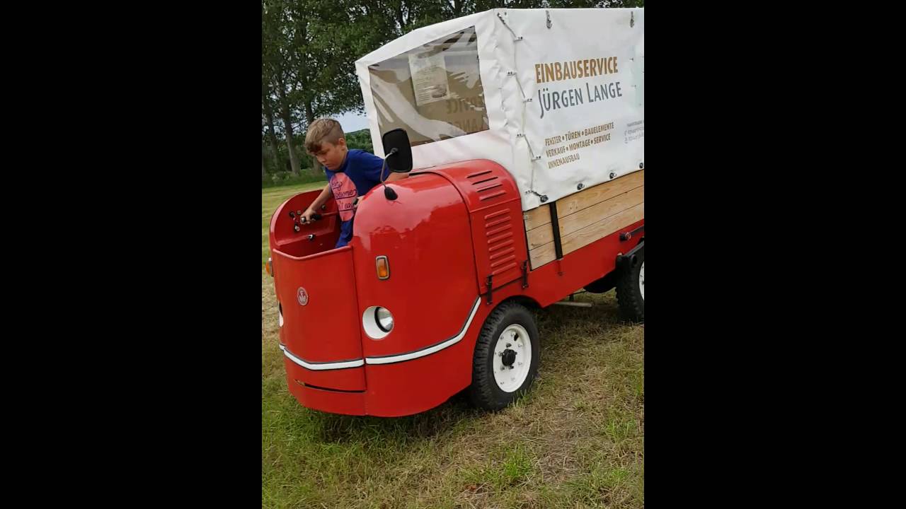 Multicar M21 erste Fahrstunde - YouTube