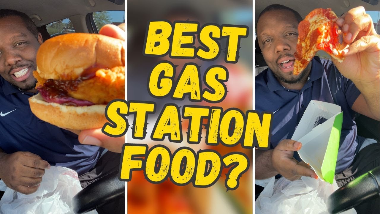 Eating GOURMET GAS STATION Food?! [Food Review] - YouTube