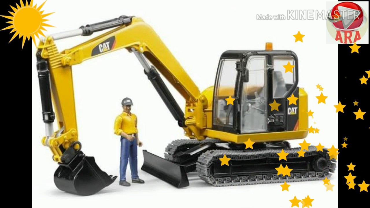 Mainan eskavator bego anak - YouTube