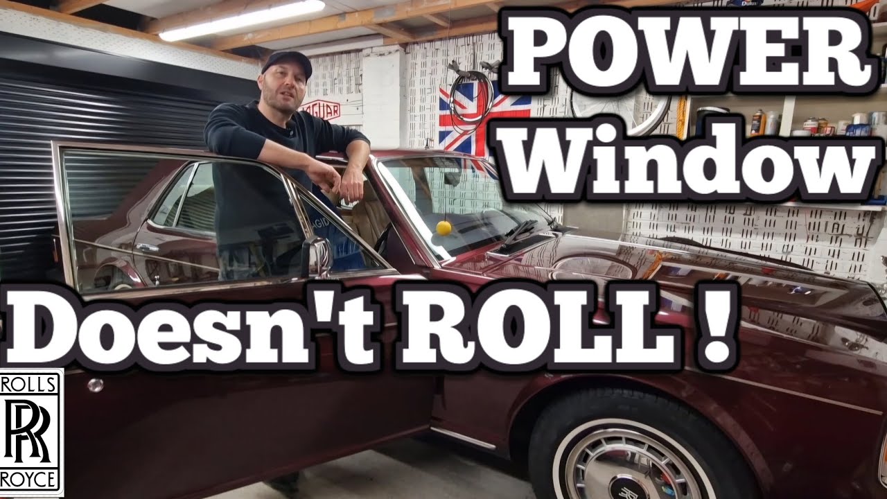 Rolls-Royce Silver Spirit- BROKEN Electric Window ! How to Strip down ...