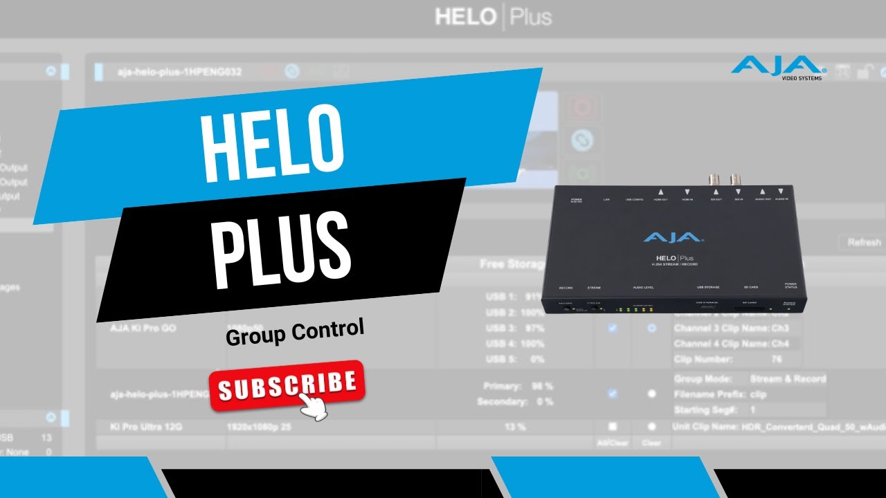 HELO Plus | Group Control - YouTube