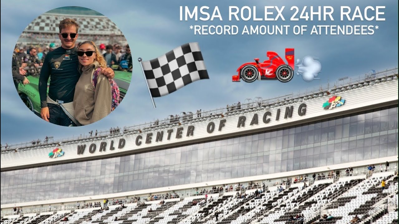 IMSA Rolex 24Hr Race | *RECORD AMOUNT OF ATTENDEES* - YouTube