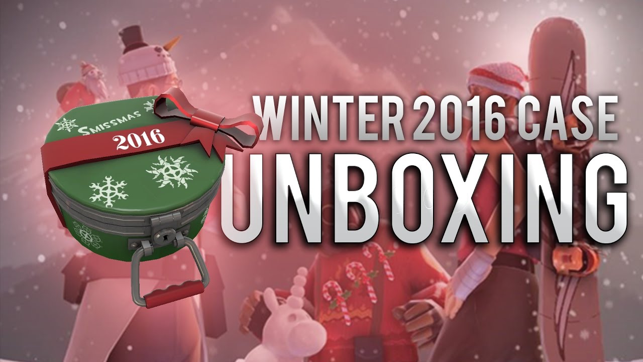 TF2: Unboxing 12 Winter 2016 Cosmetic Cases - YouTube