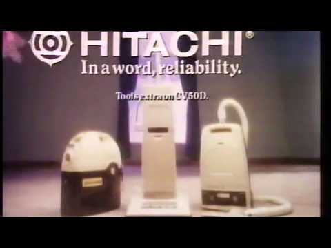 1983: Hitachi Vacuum Cleaner [Its The Way You Do It]