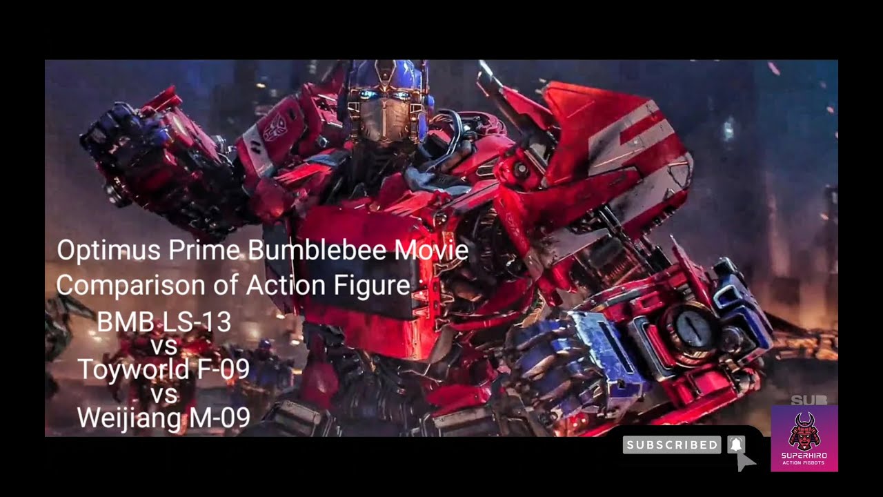 Comparison Optimus Prime toy less than 2 minutes | Toyworld F09 vs ...