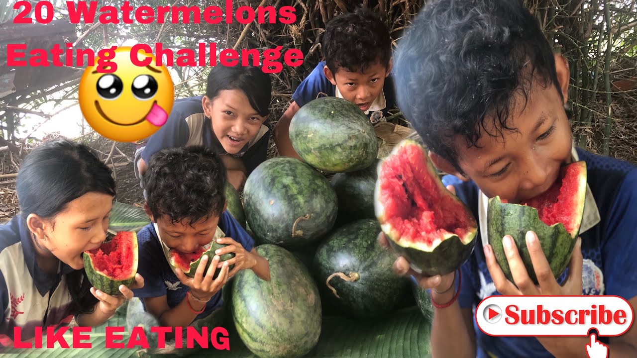 LIKE EATING: Amazing Watermelon Eating Challenge-Best Compilations-So ...