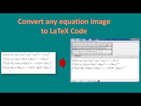 Convert any equation image to LaTeX Code for FREE (googlecolab)