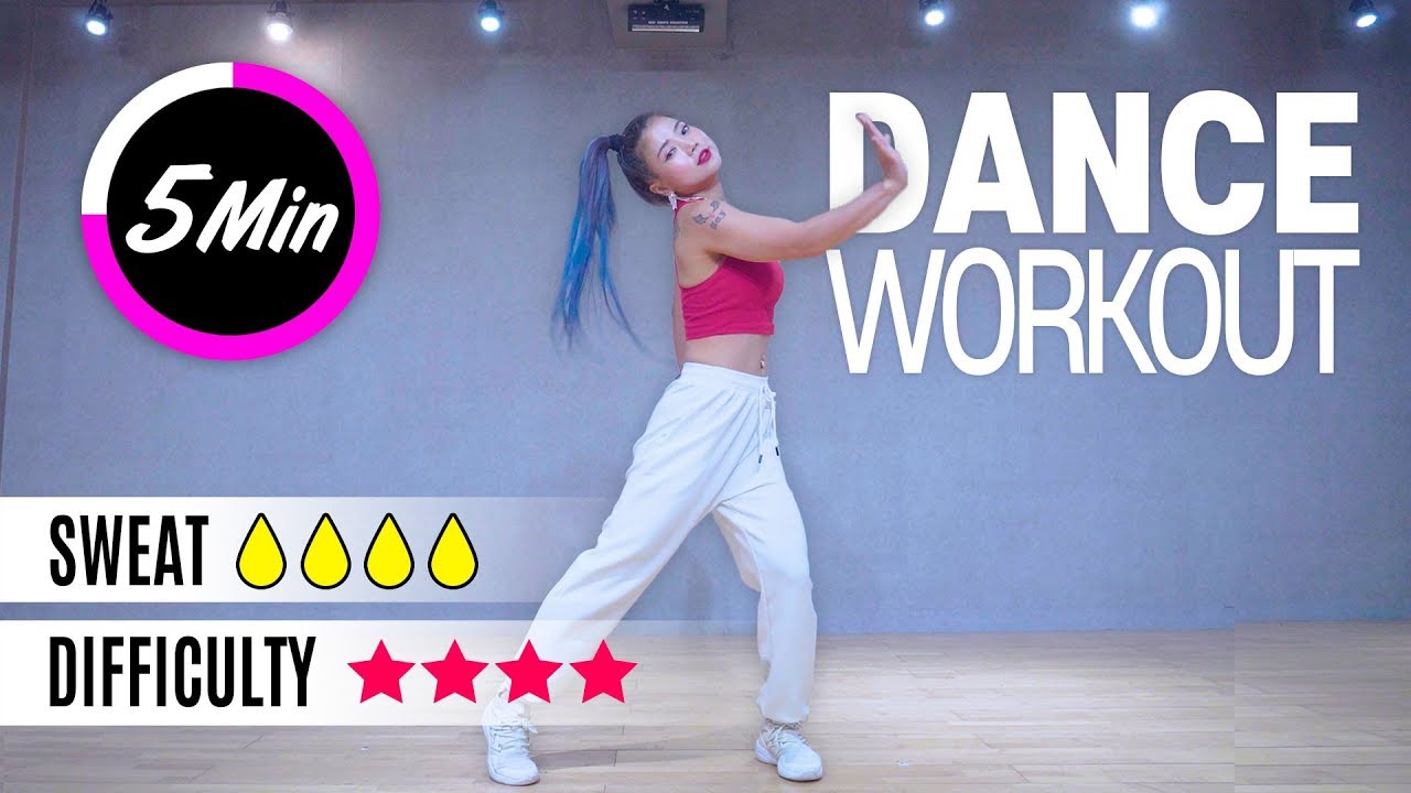 [Dance Workout] 5 Minute Cardio Dance Workout Routine | MYLEE Dance ...