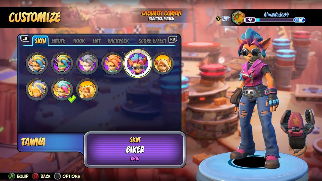 Crash Team Rumble Season 2: Biker Tawna Skin - YouTube