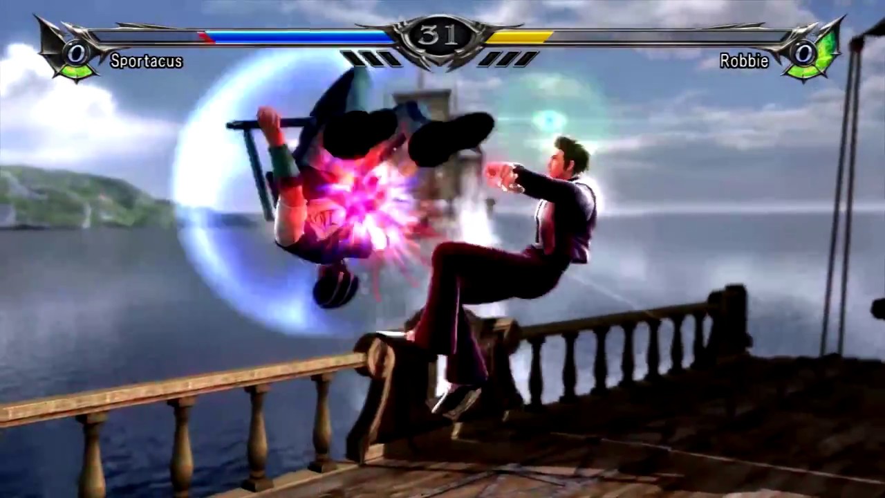 Soul Calibur 5: Sportacus vs Robbie Rotten - YouTube