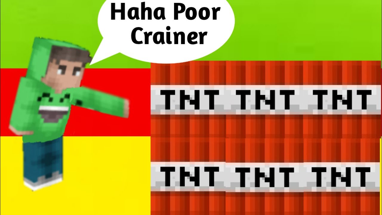 Jelly Put TNT In Crainer's Cool Crib(Minecraft)#Minecraft - YouTube