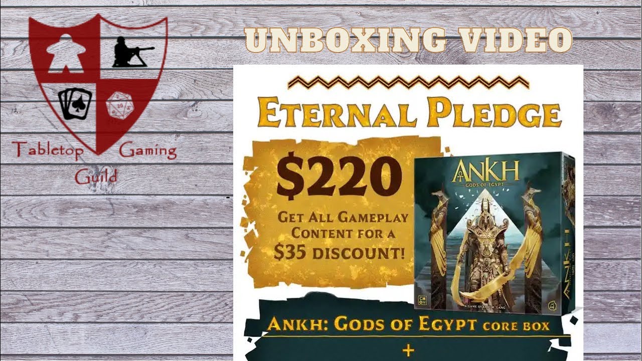 Ankh Gods of Egypt Eternal Pledge Unboxing - YouTube