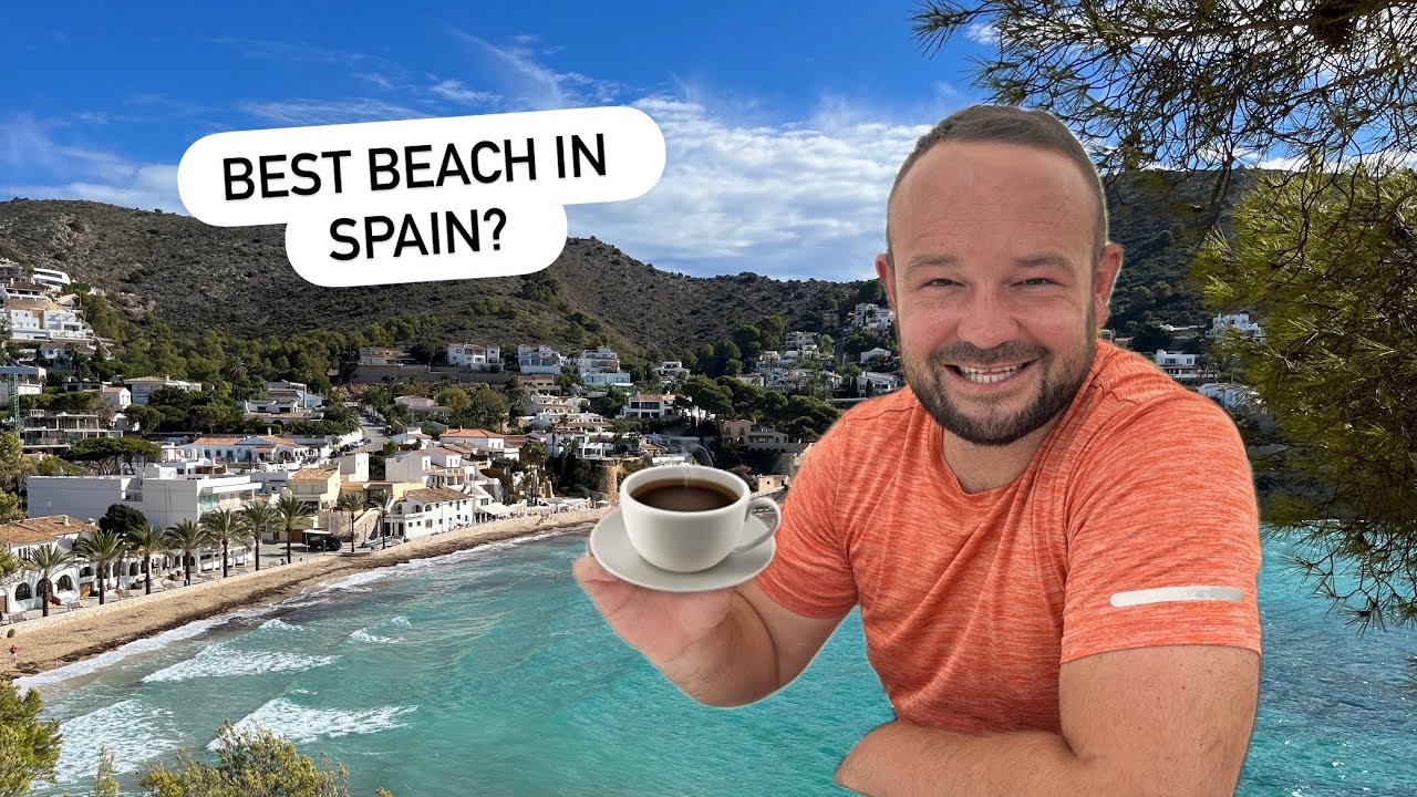 Spain the best beach in mainland Spain? El portet Moraira - YouTube