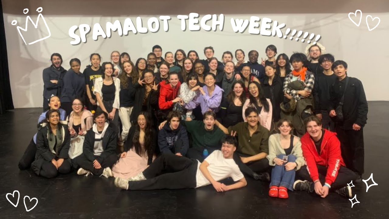 Spamalot Tech Week Vlog !!!!! - YouTube