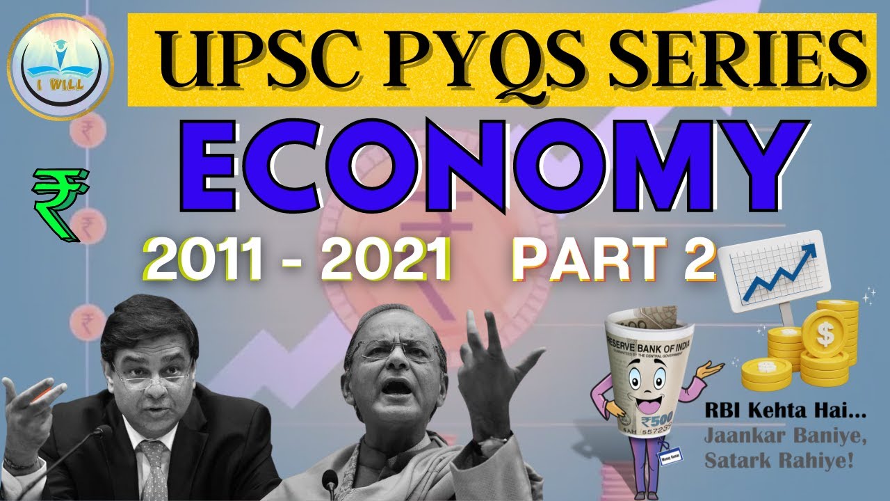 UPSC PRELIMS PYQ ECONOMY SERIES | LECTURE 2 | 2011 - 2021 - YouTube