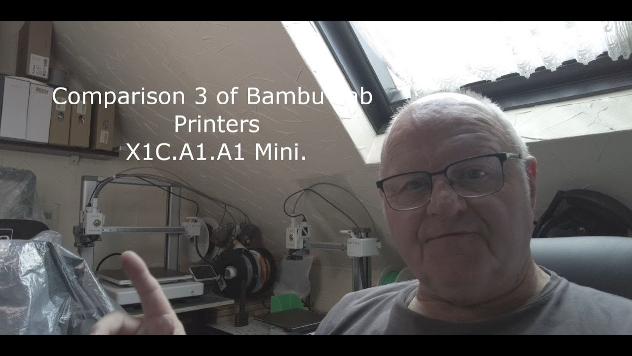 Bambu Lab 3d Printers. The X1C, A1,A1 Mini, comparison Test all under ...