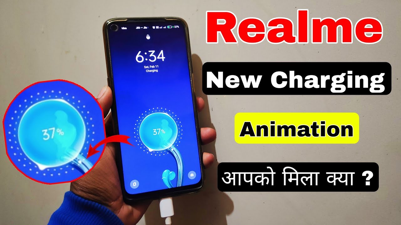 Realme Charging Animation New Update 2023 | Realme New Charging ...