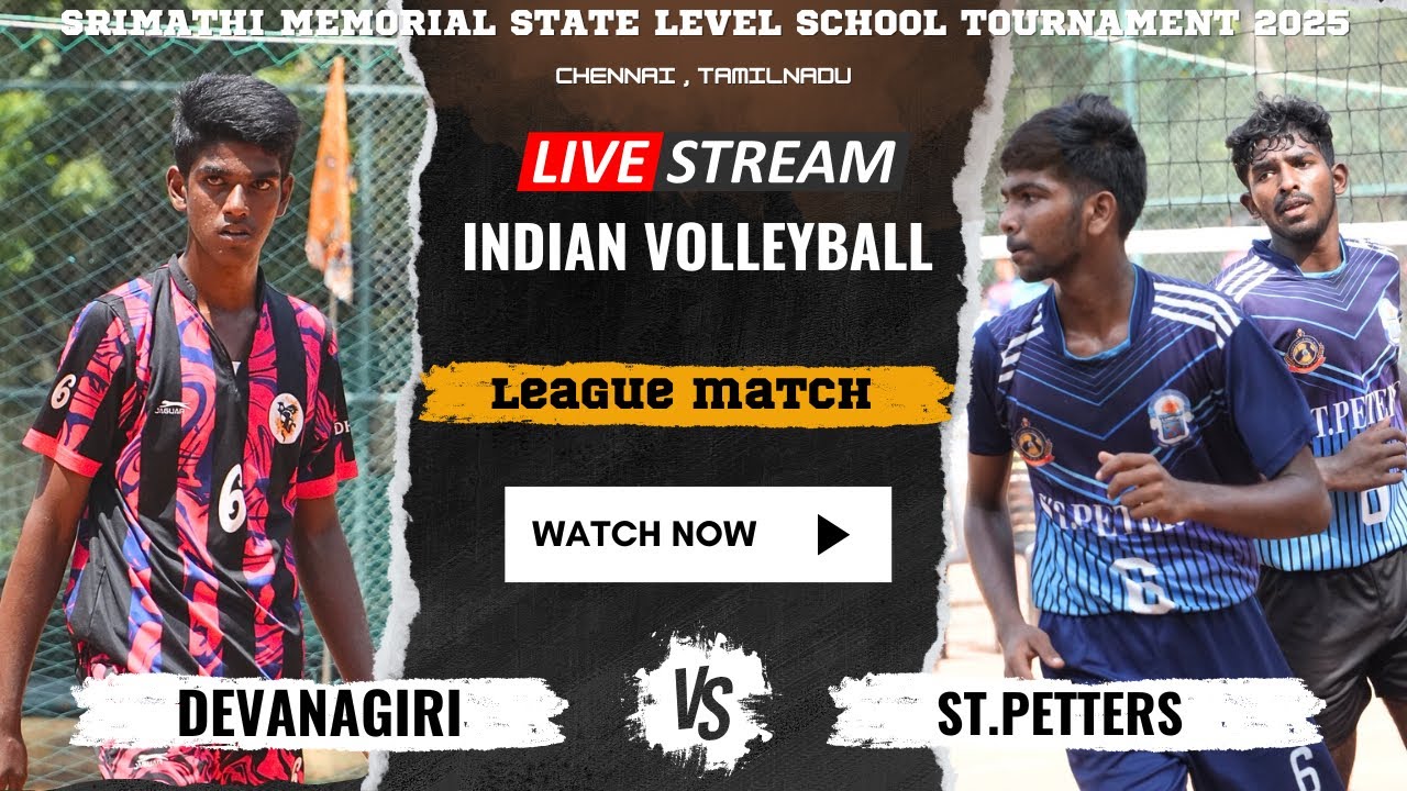 ST.Petters Vs Devanagiri, Dindigul | HD Live | HD Live | Srimathi ...