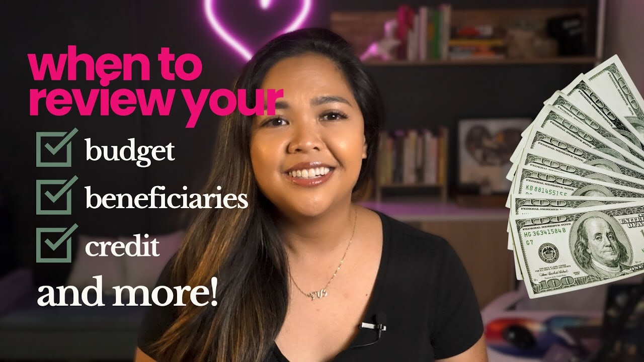 Do Regular Check-Ins to Keep Your Finances Organized - YouTube