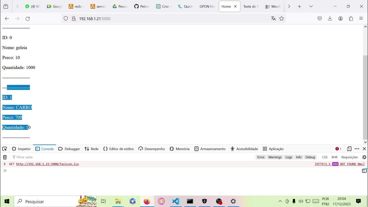 Sistema de Estoque com python e Flask - YouTube