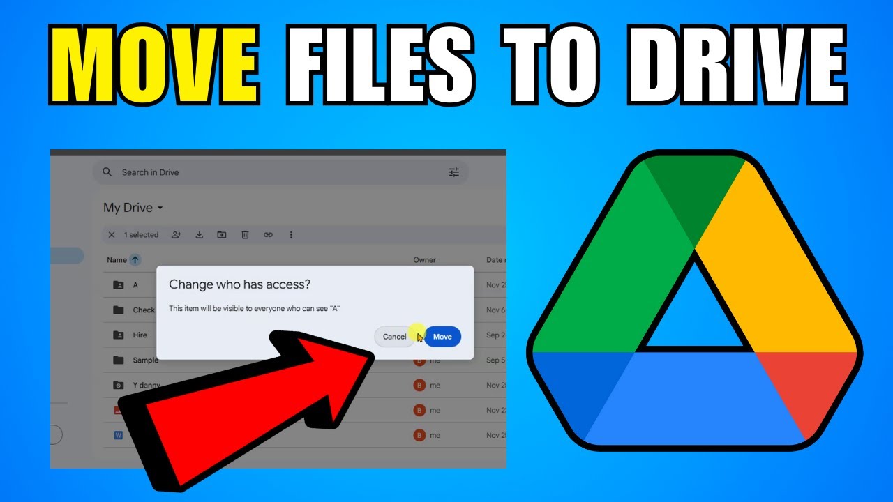 How To Move Documents & Files Into Google Drive Folders – Complete ...