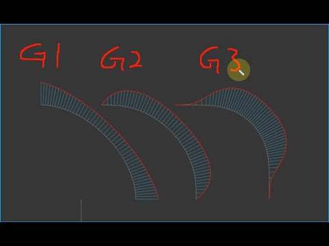 How to achieve G3 continuity in Fusion 360 如何在Fusion360实现G3连续性 - YouTube