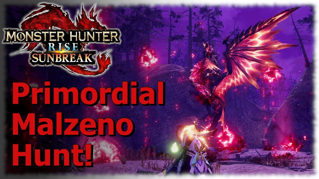 Primordial Malzeno First Hunt Impressions! MHR: Sunbreak Bonus Update ...