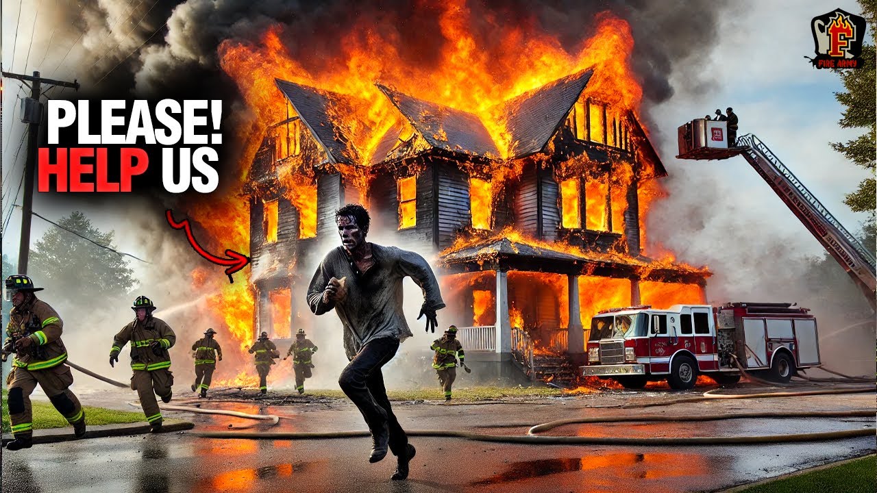 INCREDIBLE Moments Fire Rescues Caught on Camera BEST OF The Month #7 ...