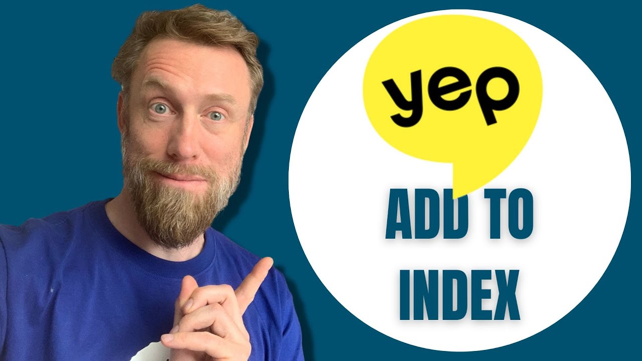 How to Add a Website Yep Search Index: 3 Things YOU Need to Check - YouTube