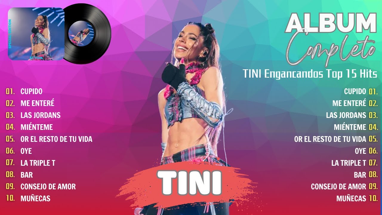 TINI Top Tendencia 2024 - Sus Canciones Más Escuchadas del 2024 -Cupido ...