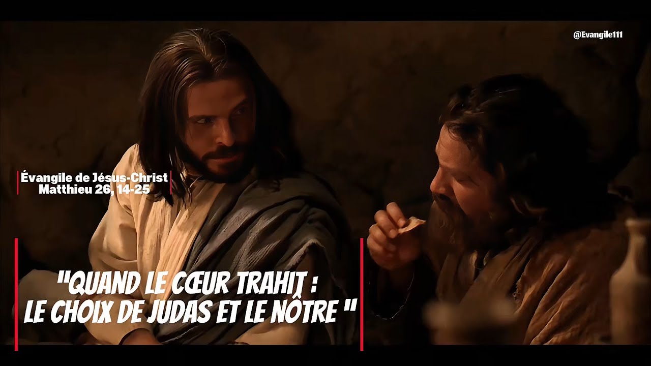 Évangile de Jésus Christ - Matthieu 26, 14-25 LE CŒUR TRAHIT - YouTube