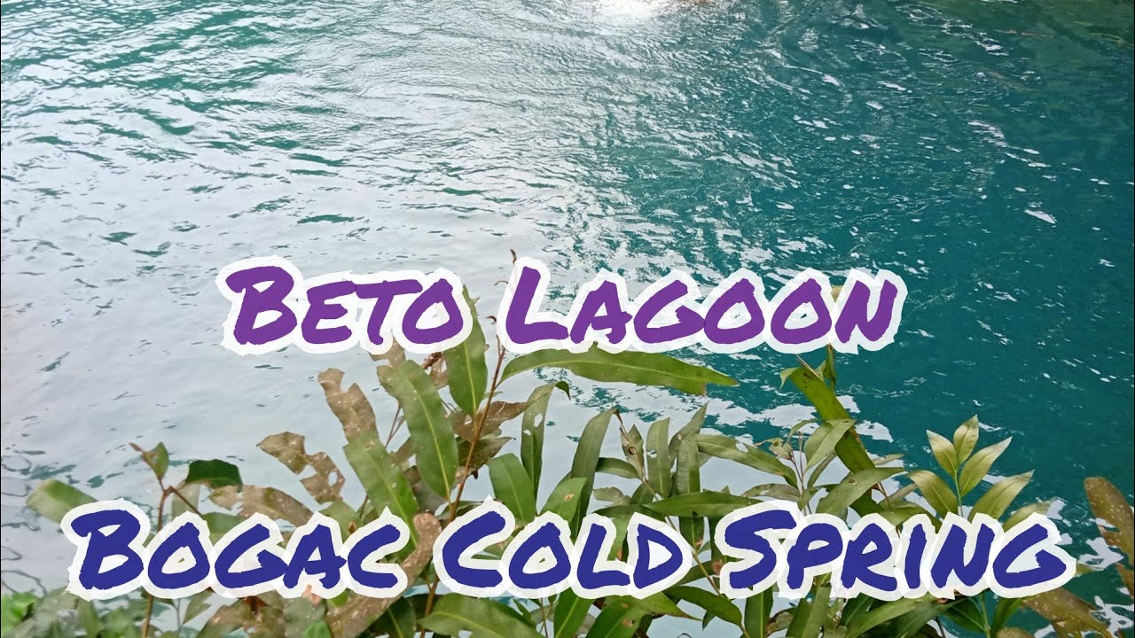 Bogac Cold spring | Beto Lagoon | tourist spot ng Surigao del Sur ...